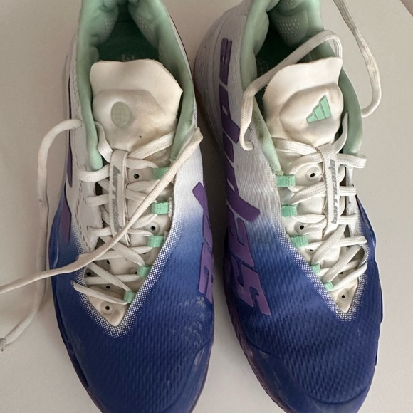 adidas | Shoes | Adidas Gradient Blue And Purple Tennis Shoes | Poshmark